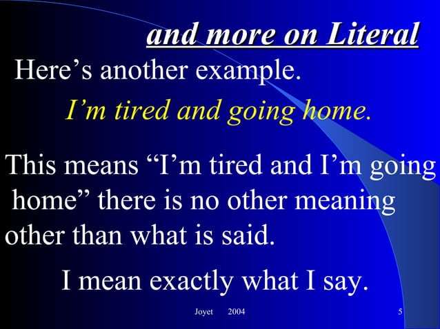 Figurative language pp