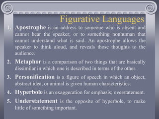 Figurative Language_Romeo and Julie https://www.slideshare.net/upload ...