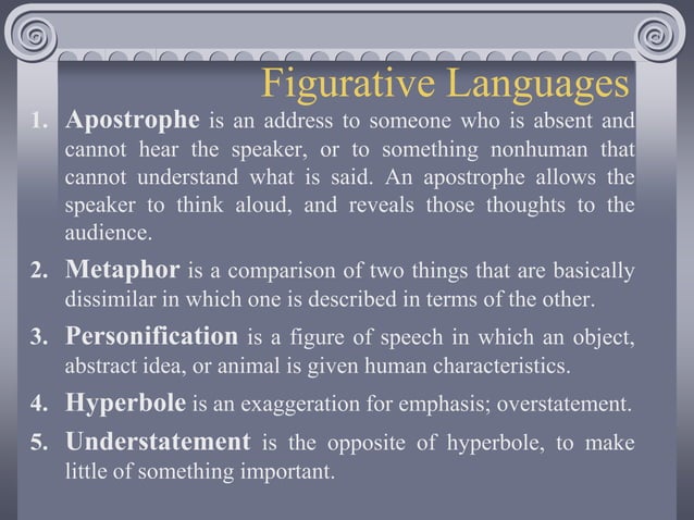 Figurative Language_Romeo and Julie https://www.slideshare.net/upload ...