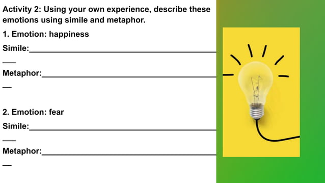 Figurative Languages – Simile and Metaphor.pptx