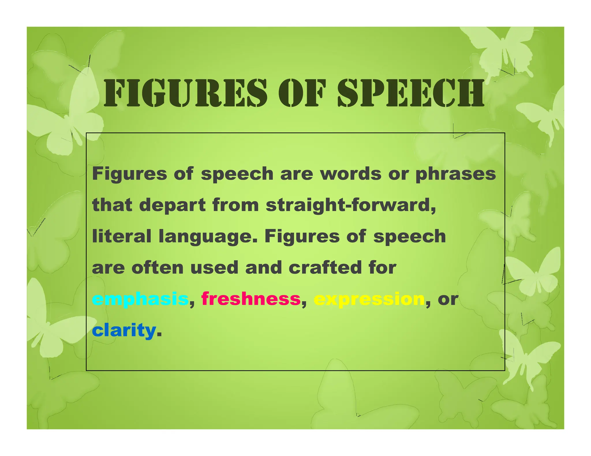figure of speech for class 12 with 50 example of each in detail | PDF