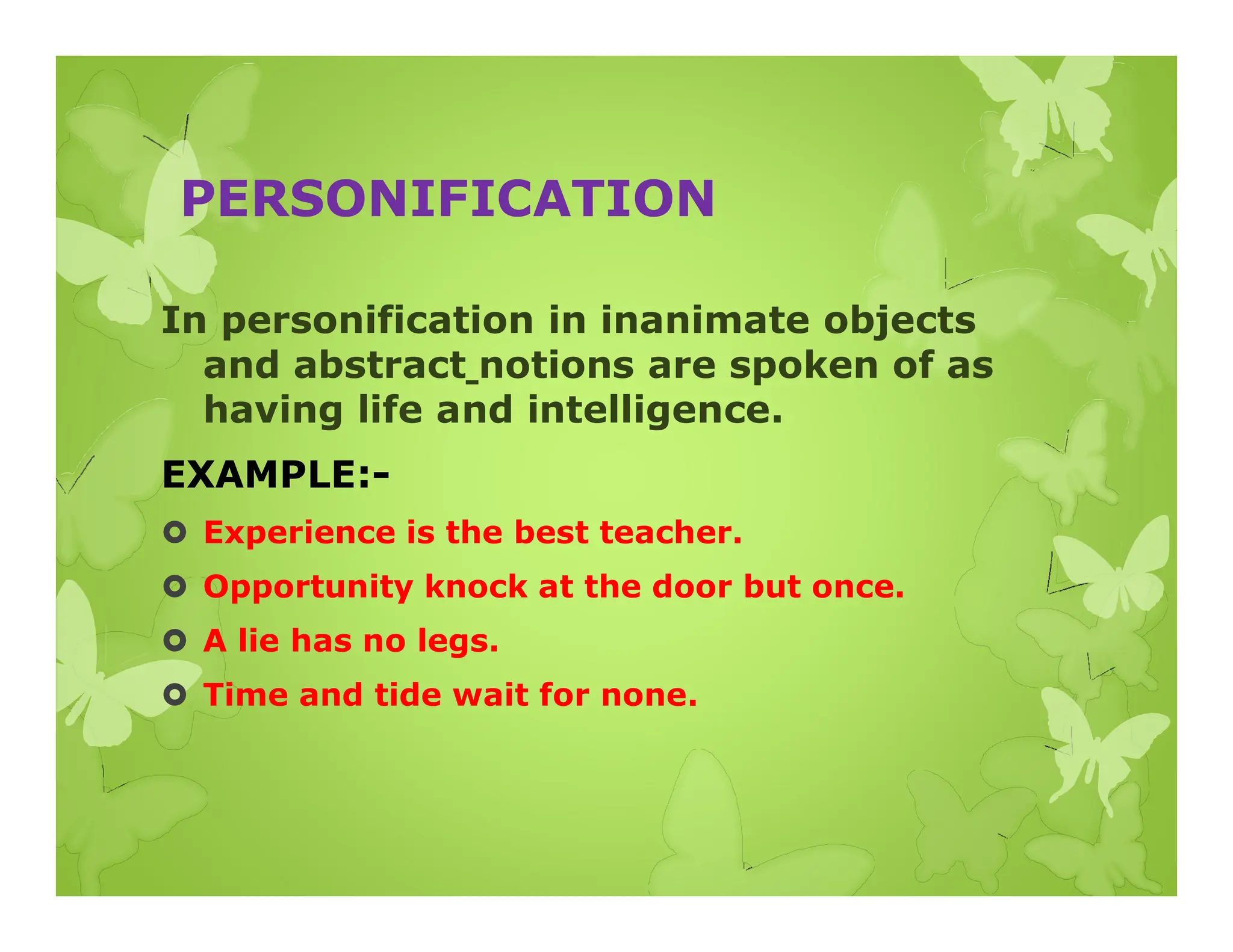 figure of speech for class 12 with 50 example of each in detail | PDF