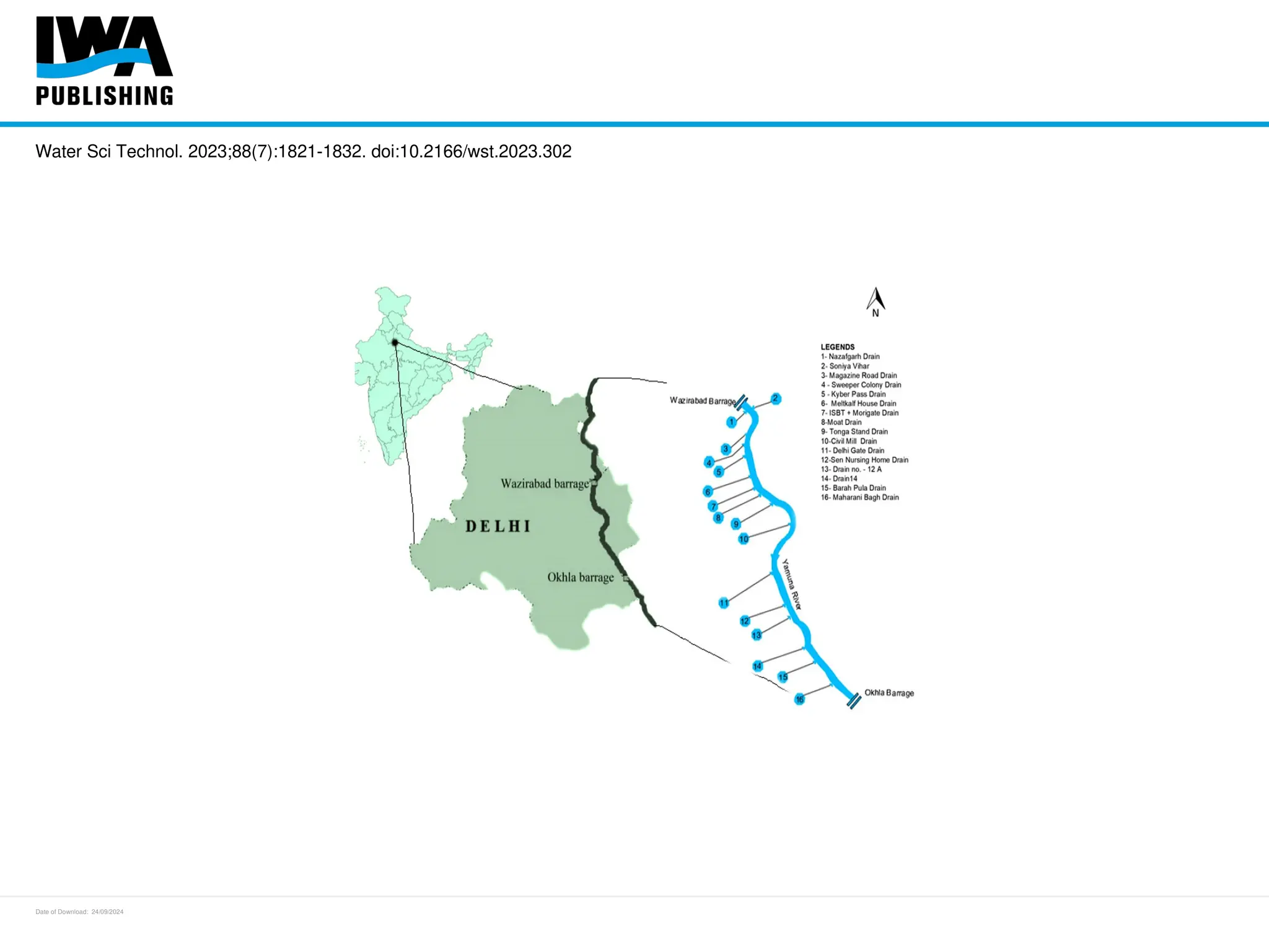 case study for the Yamuna River, Delhi.. | PPT