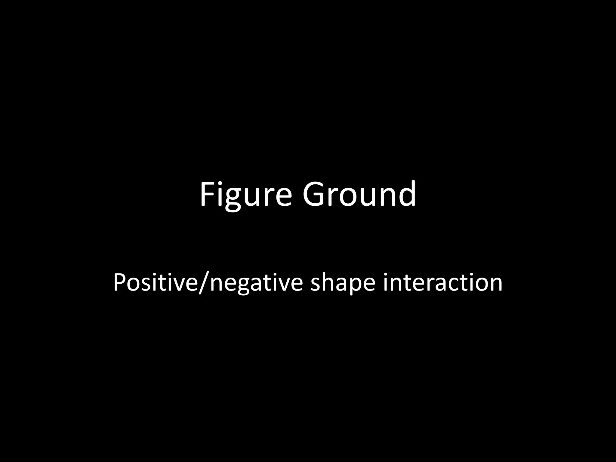 Figure ground woodblock | PPTX