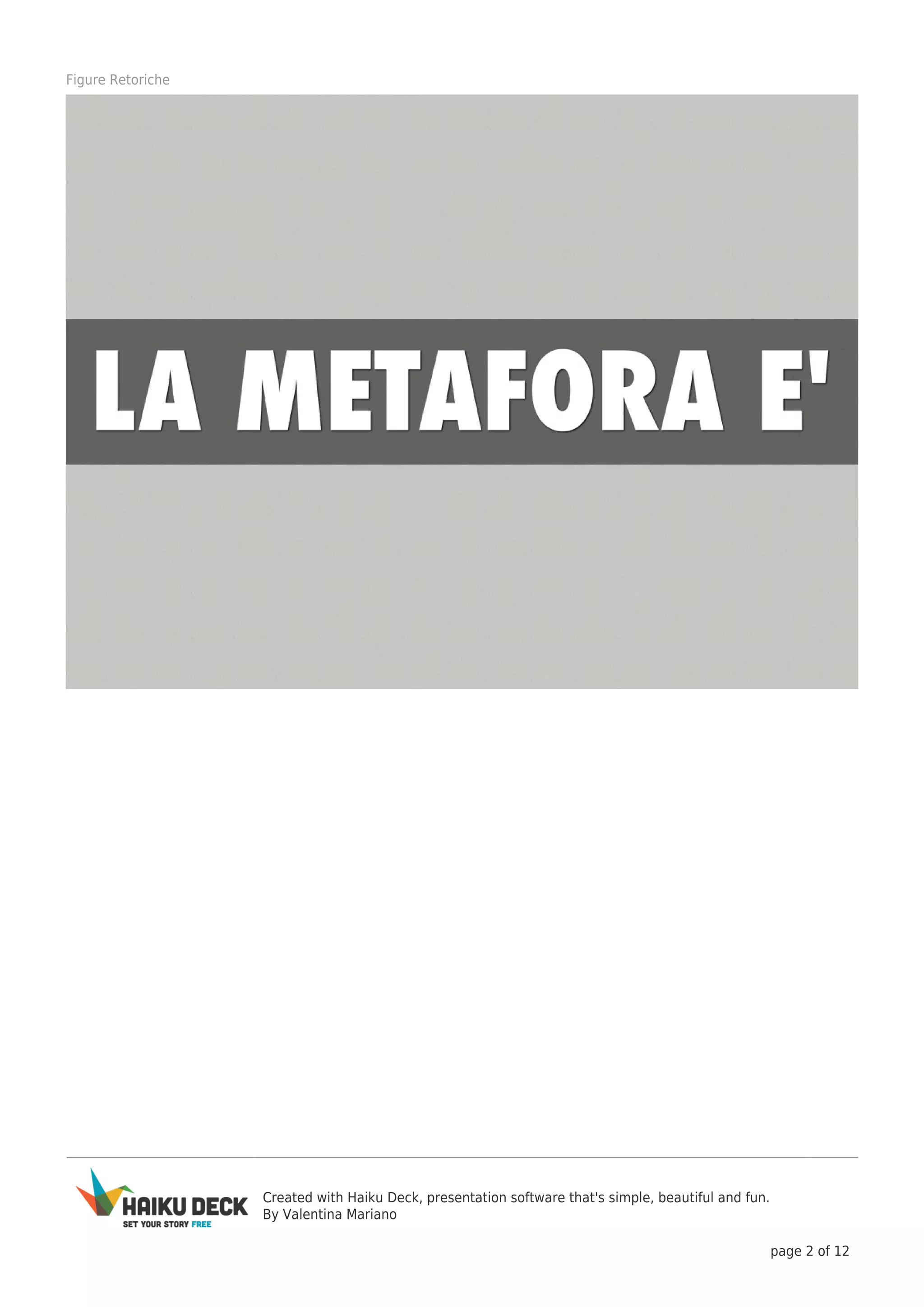 Figure retoriche | PDF