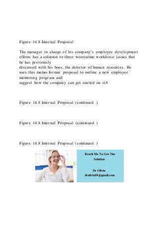 Figure 14.8 Internal ProposalThe manager in charge of his | DOCX