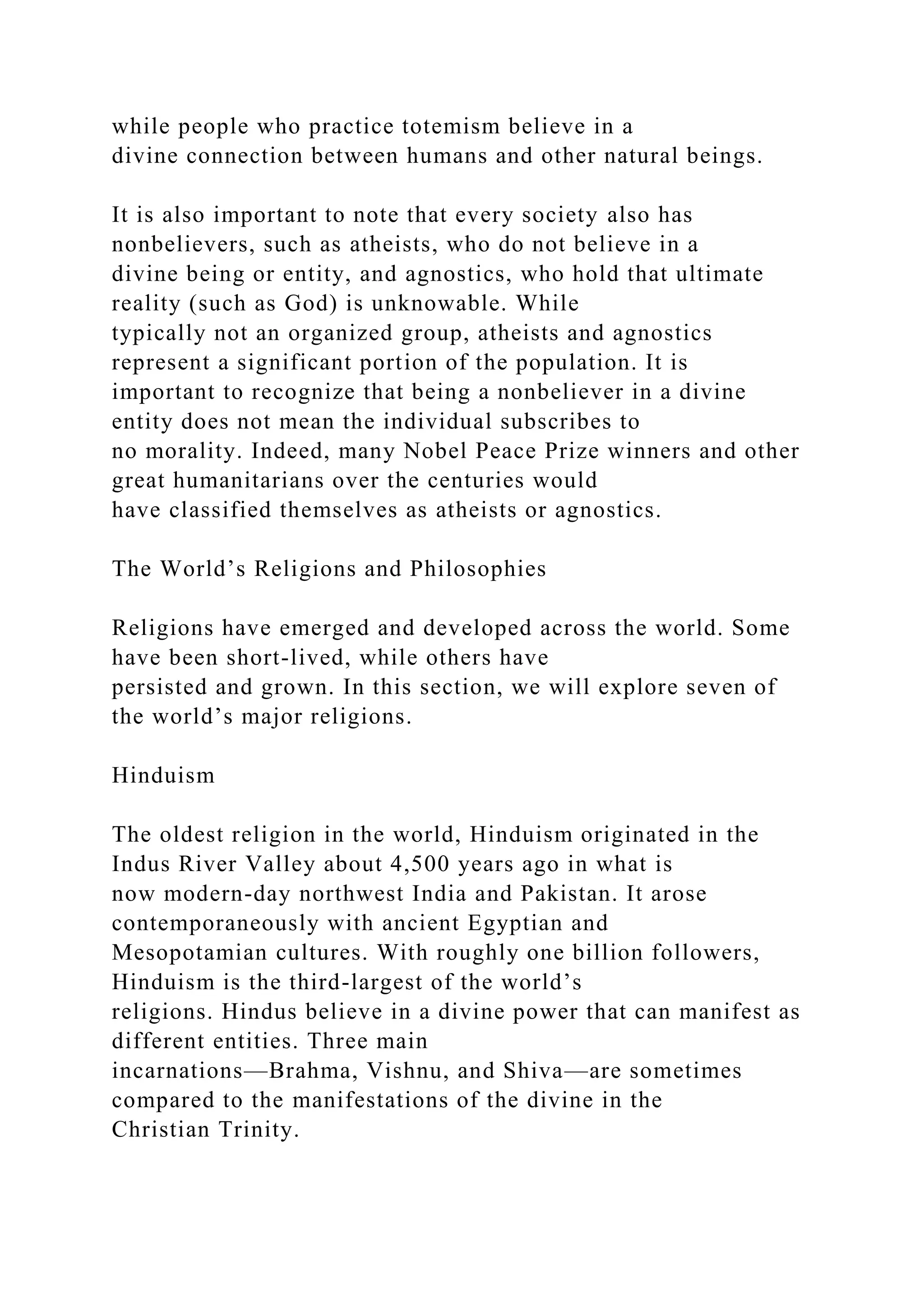 FIGURE 15.1 Religions come in many forms, such as this large m.docx