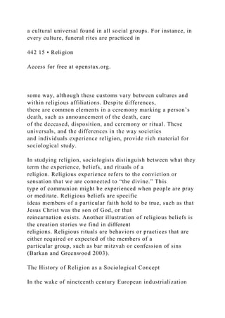 FIGURE 15.1 Religions come in many forms, such as this large m.docx