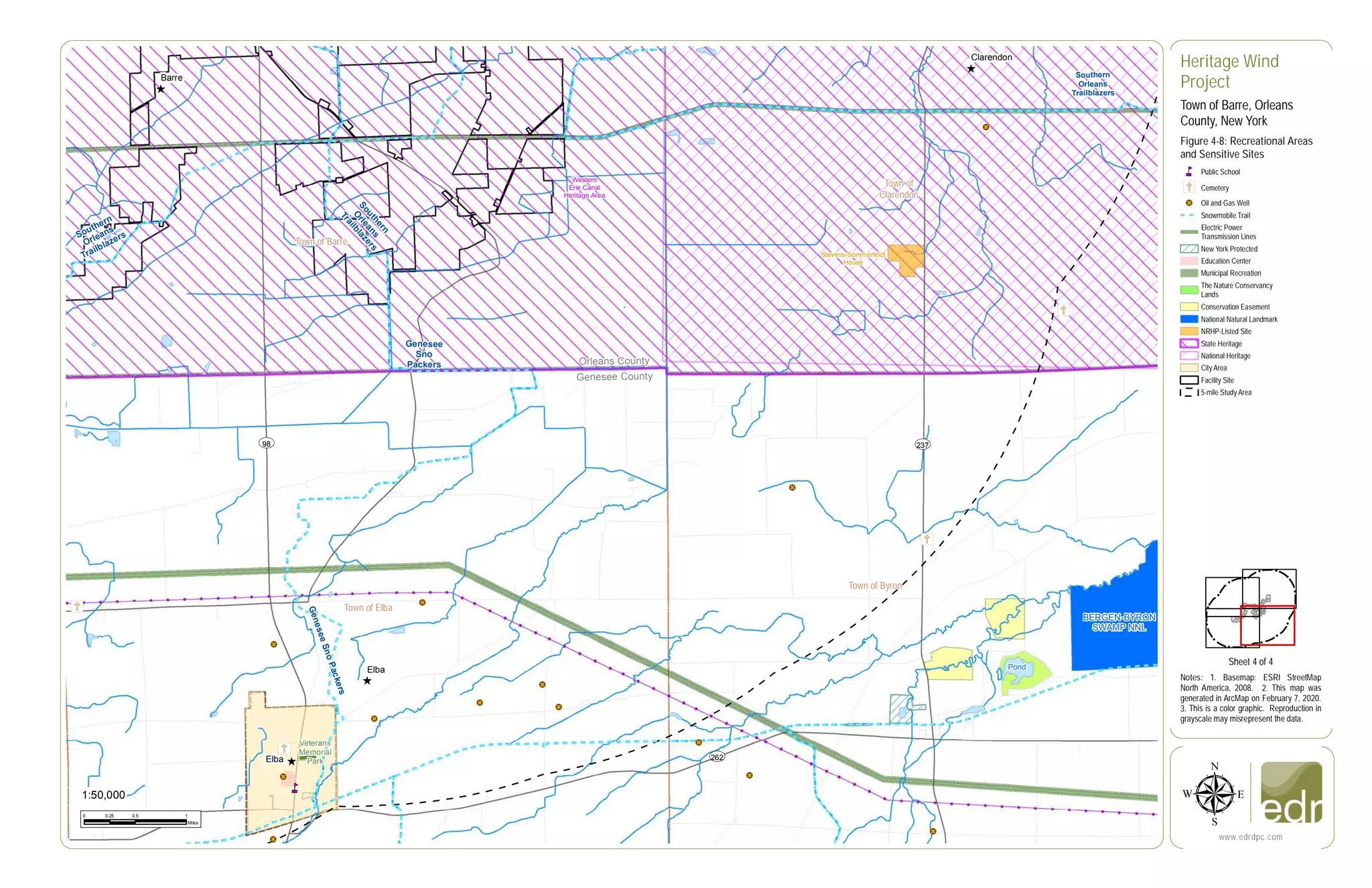Figure 4-8. Recreational Area and Other Sensitive Land Uses | PPT