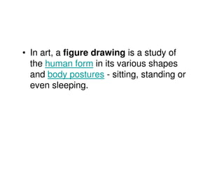 Figure drawing | PPT