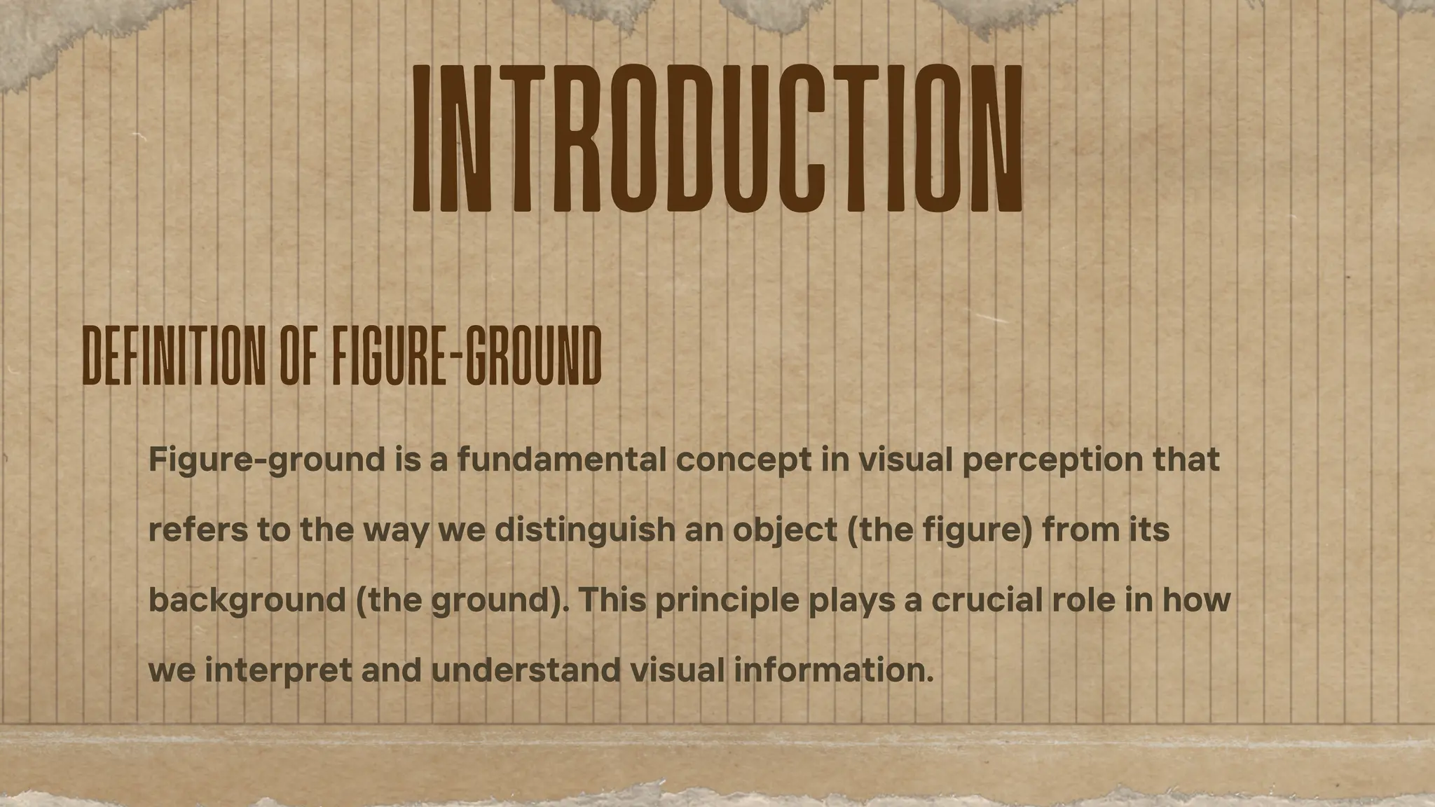 FigureGround PPT.pdf VISUAL ARTS GRADE 7 | PDF