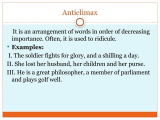 Presentation of Figures of Speech Advanced | PPT