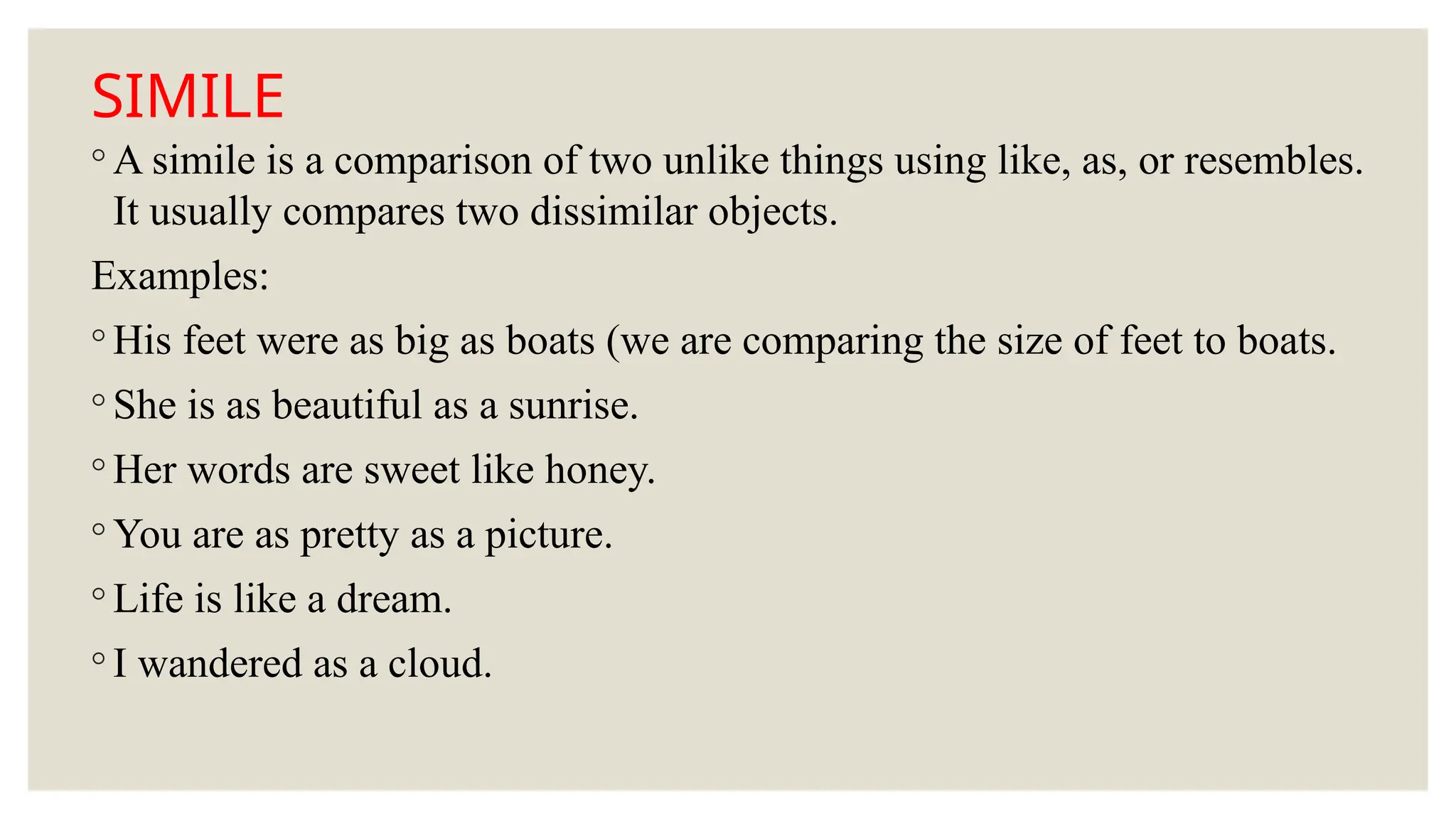 The FIGURE OF SPEECH IN ENGLISH LANGUAGE | PPTX