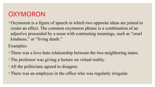 The FIGURE OF SPEECH IN ENGLISH LANGUAGE | PPTX