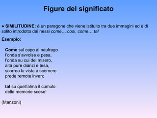 Figure Retoriche | PPT