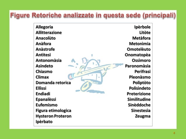 Figure retoriche | PPT