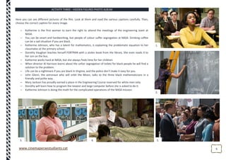 HIDDEN FIGURES ACTIVITY PACK | PPT