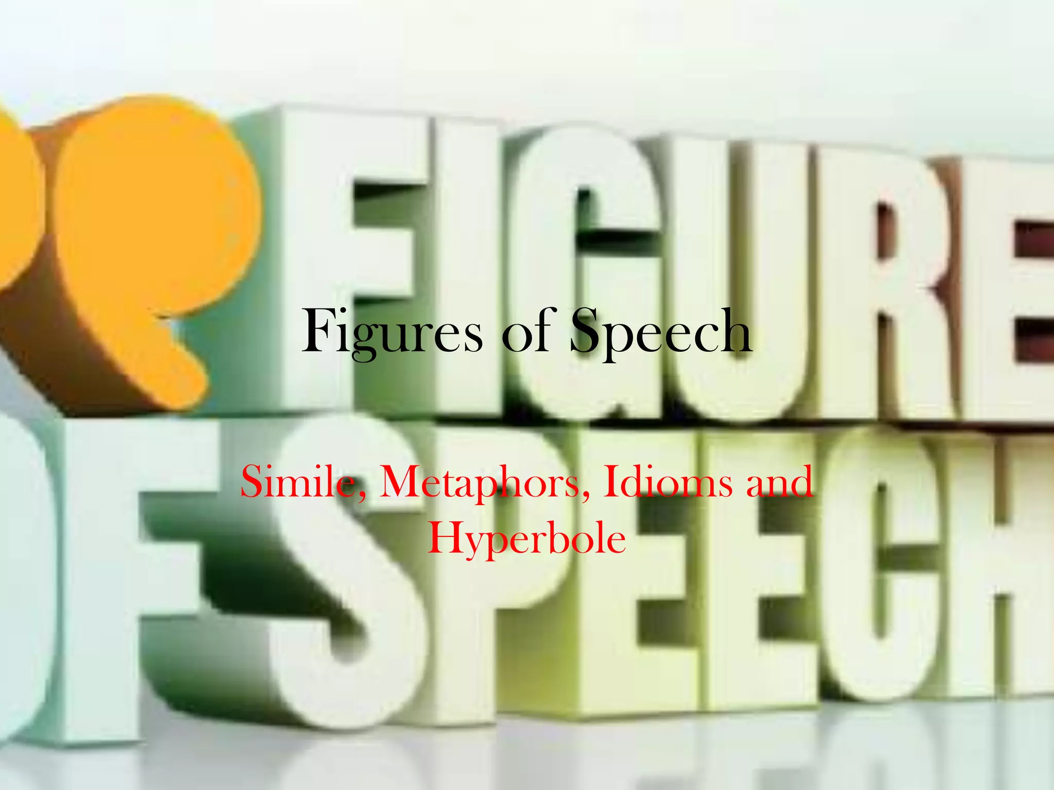 Figures of speech | PPTX