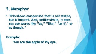 FIGURES OF SPEECH | PPT