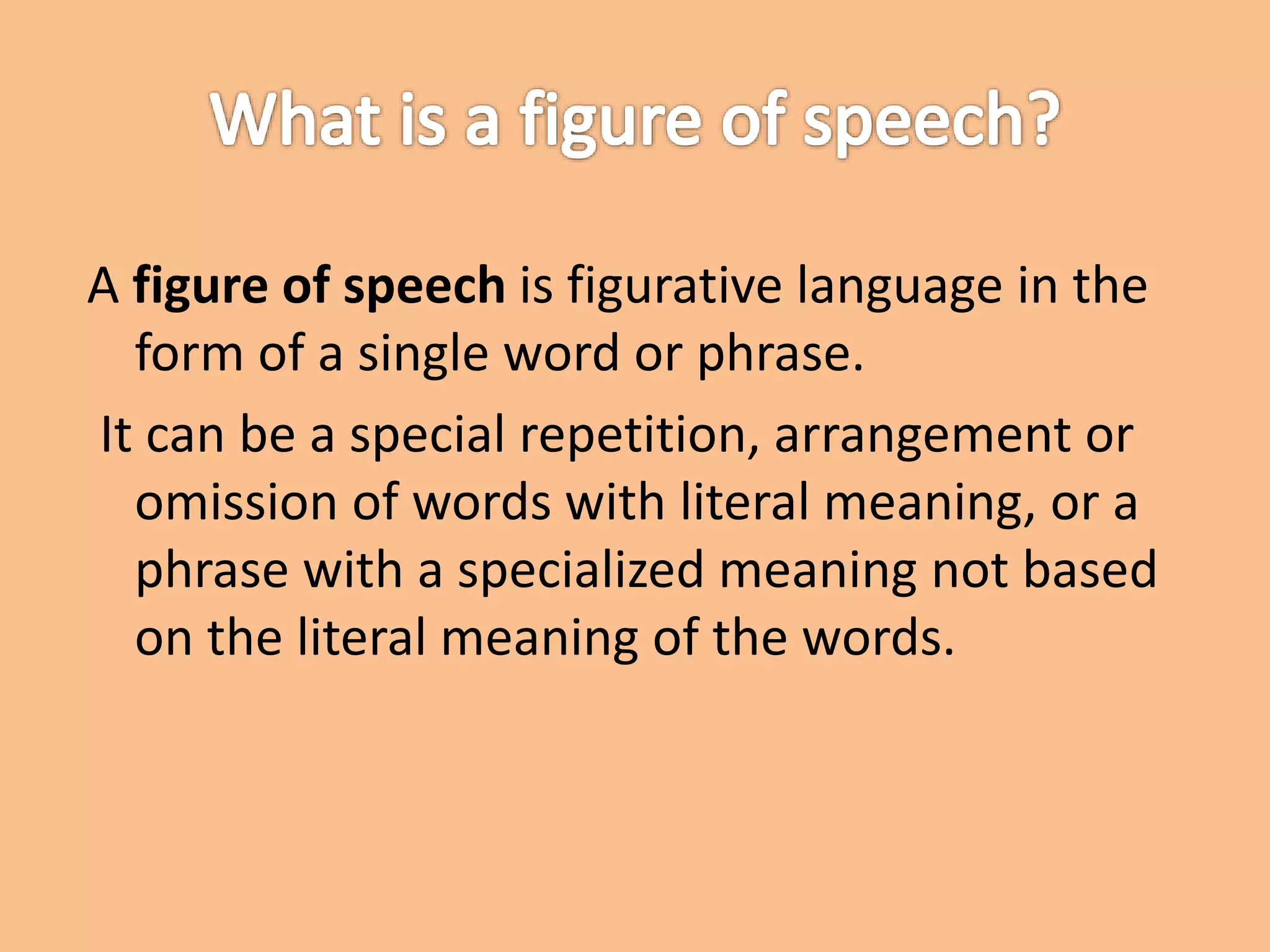 Figures of speech | PPTX