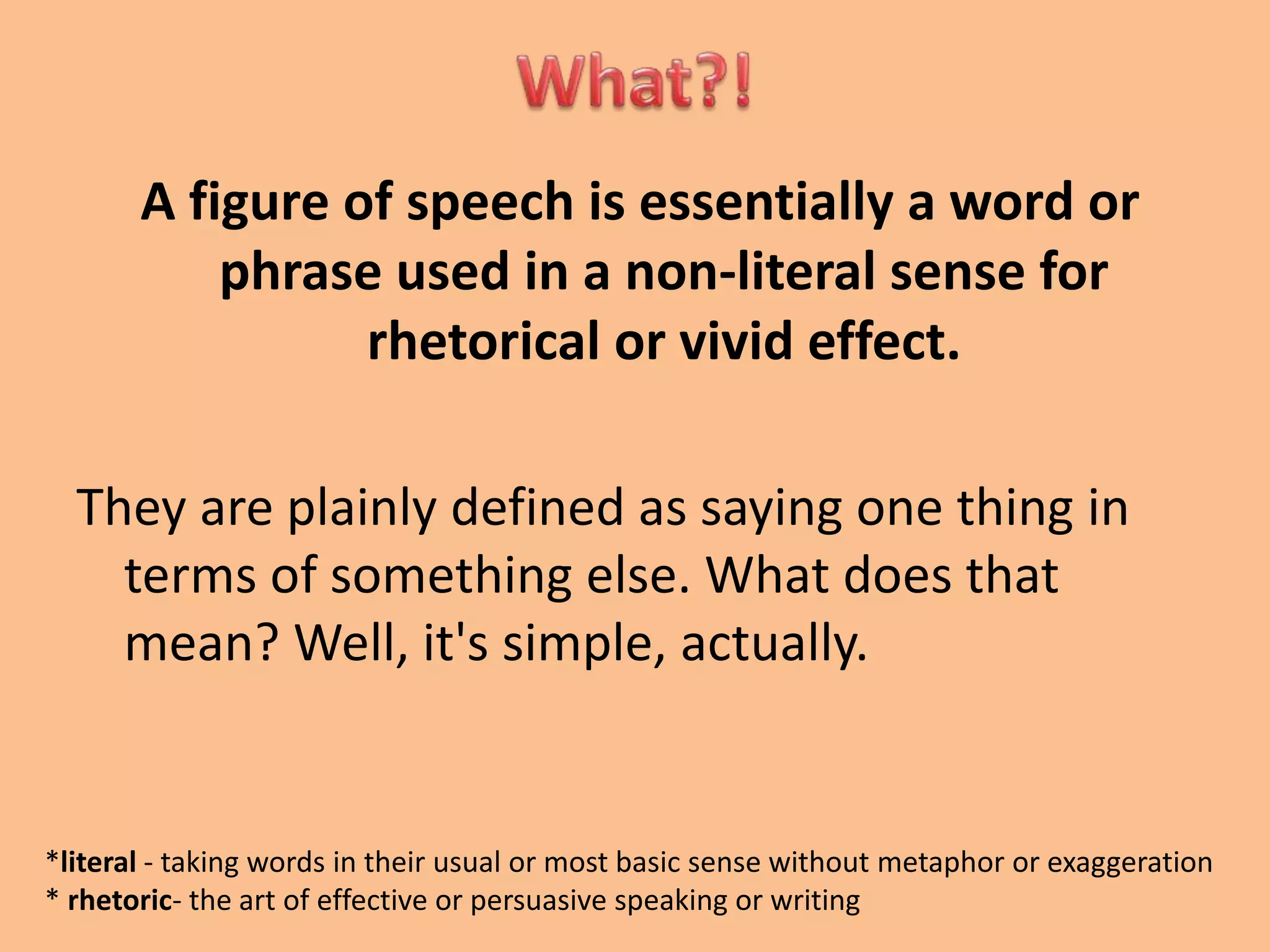 Figures of speech | PPTX