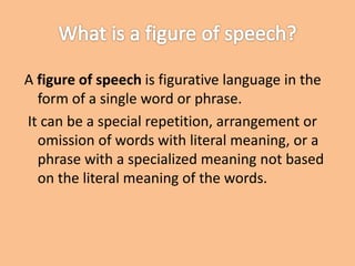Figures of speech | PPTX