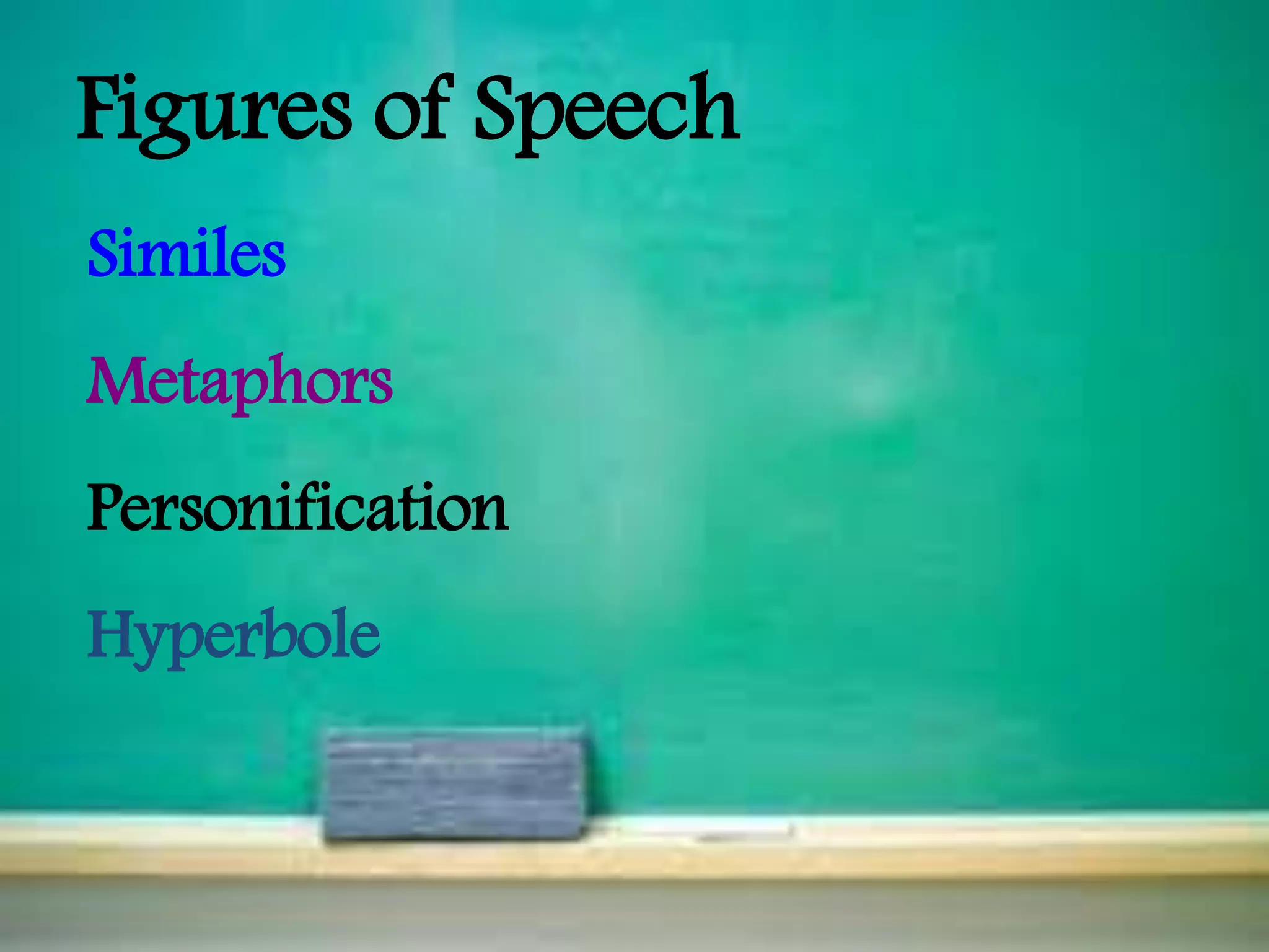 Figures of Speech | PPTX | Humor and Satire | Pop Culture