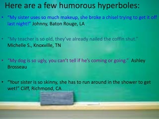 Figures of Speech | PPTX | Humor and Satire | Pop Culture