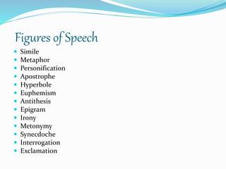 Figures of speech | PPTX