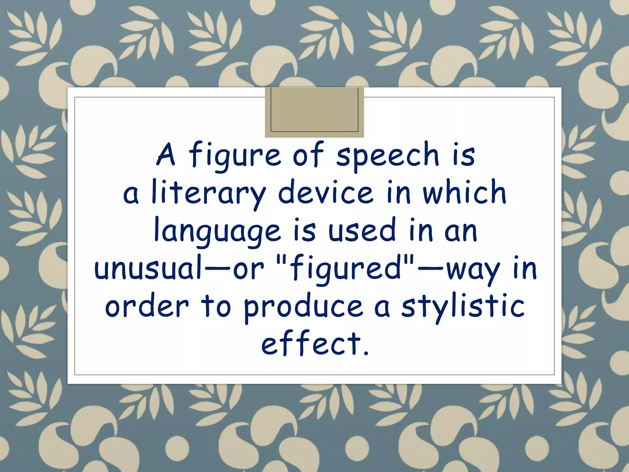 Figures of speech | PPTX