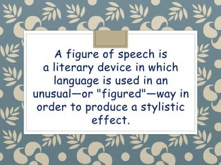 Figures of speech | PPTX