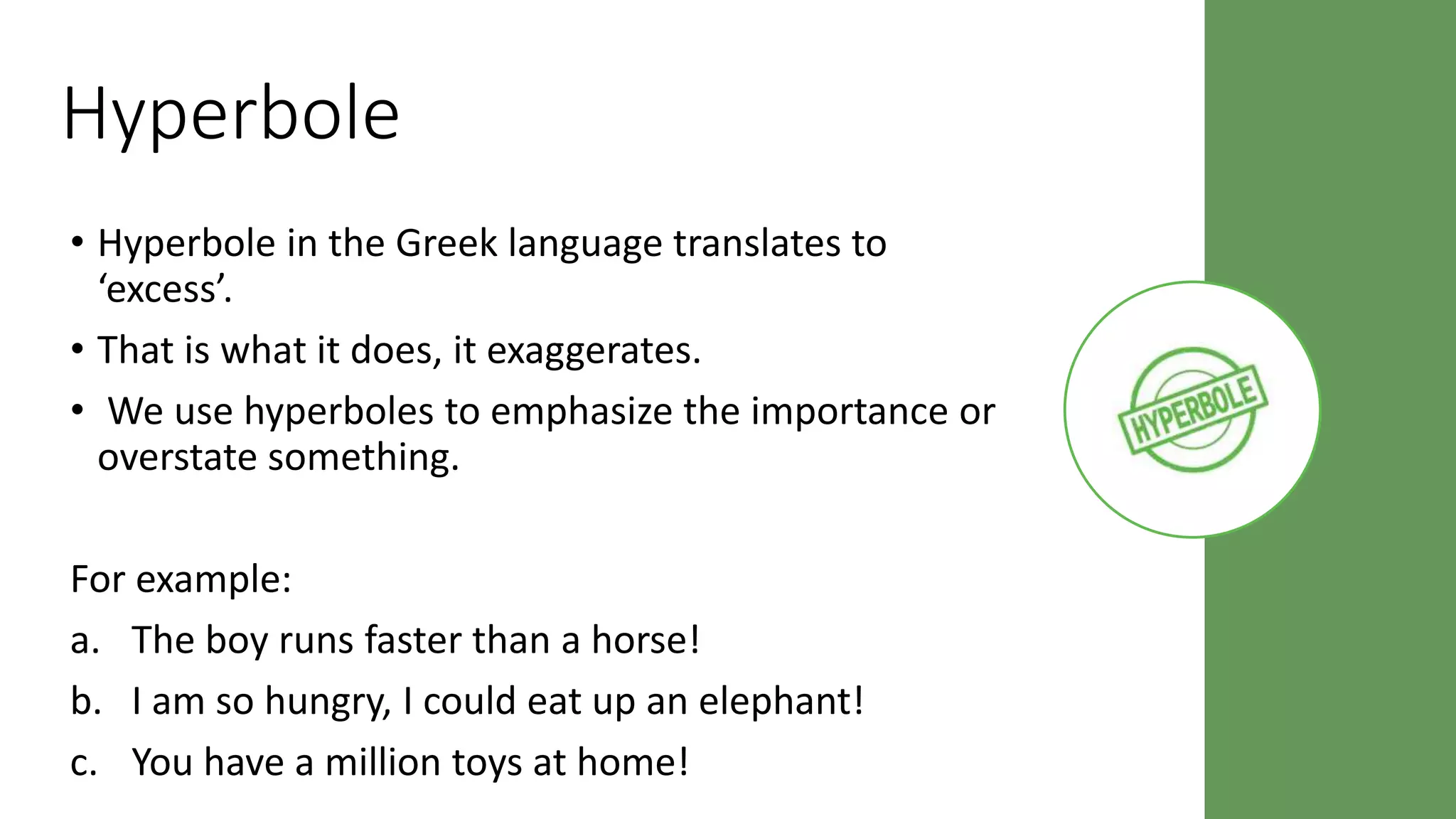 Figures of speech or Literary Devices | PPTX