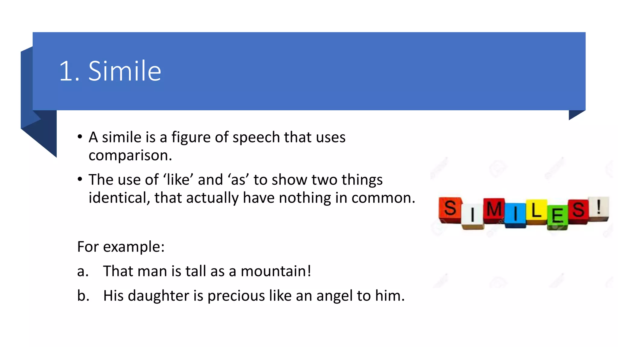 Figures of speech or Literary Devices | PPTX