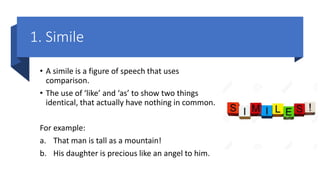 Figures of speech or Literary Devices | PPTX