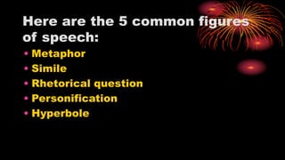 Grade 5 First Additional Language PowerPoint presentation on Figures of ...