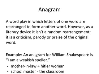 Figures of Speech for primary school student | PDF