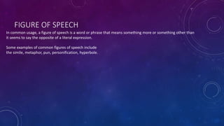 Figures of speech (1) | PPTX