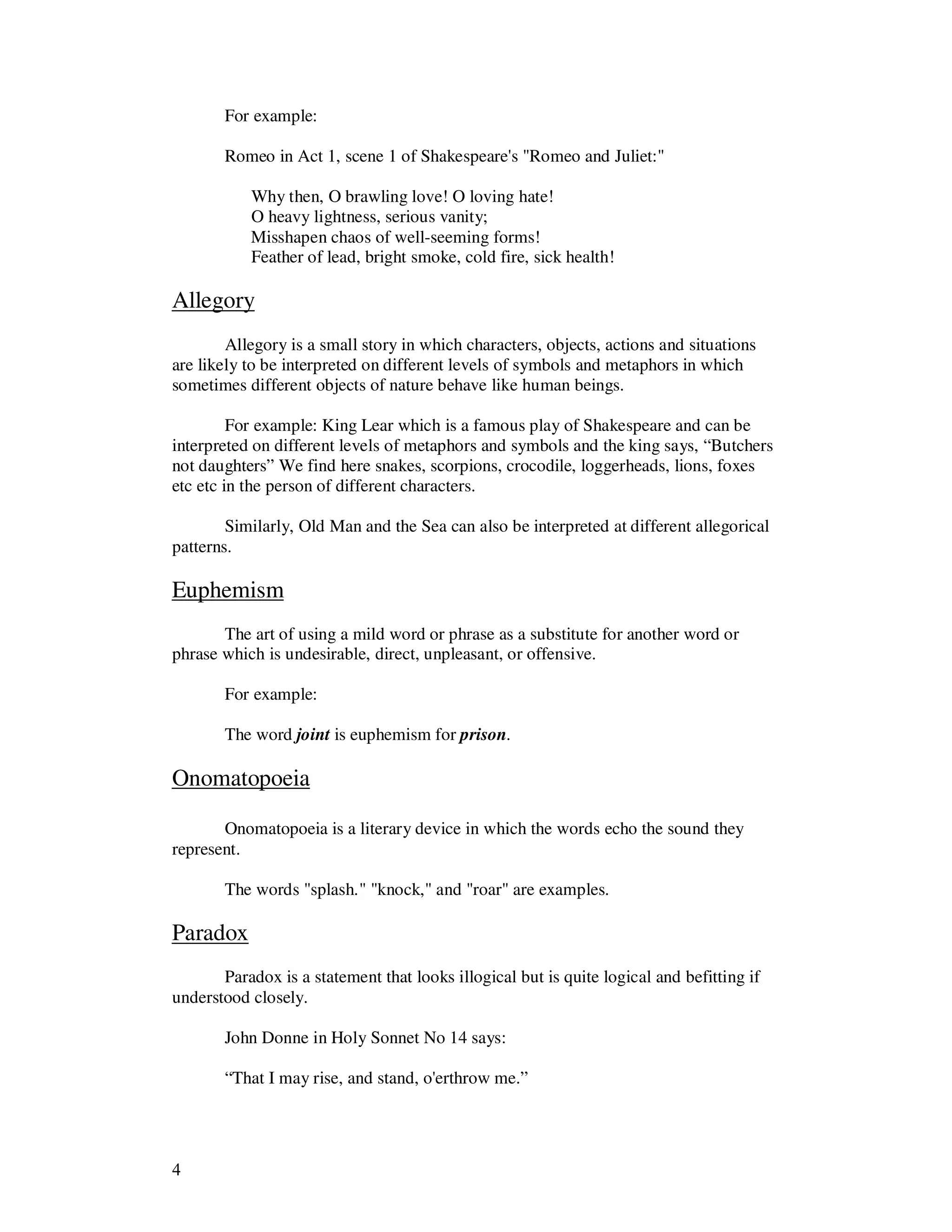 Figures of speech 2 | PDF
