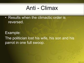 Figuresofspeech based on sentence structure | PPT