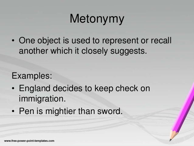 Figures of speech based on other relations