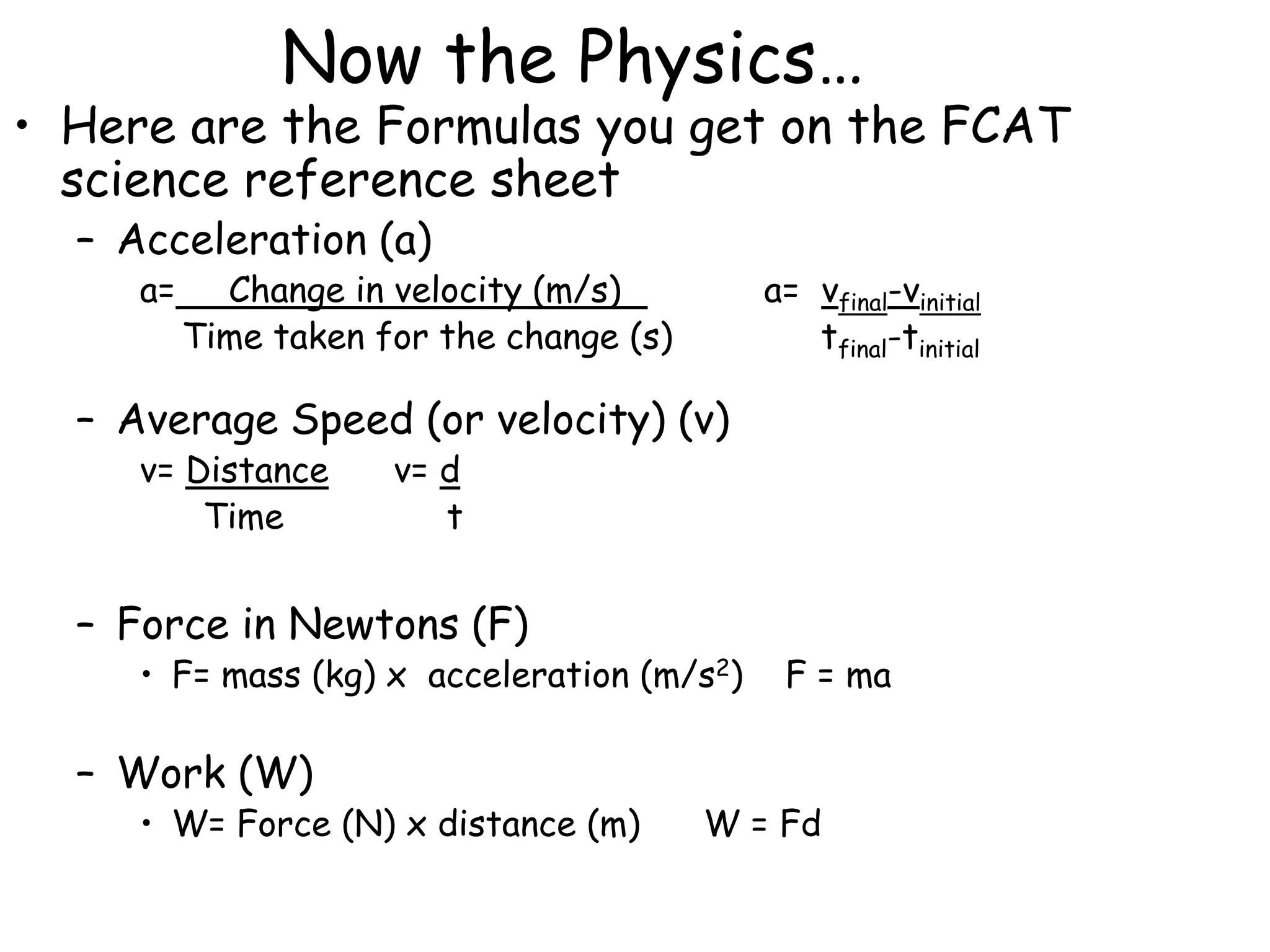 Figuring out fcat physics rotation | PPTX | Physics | Science