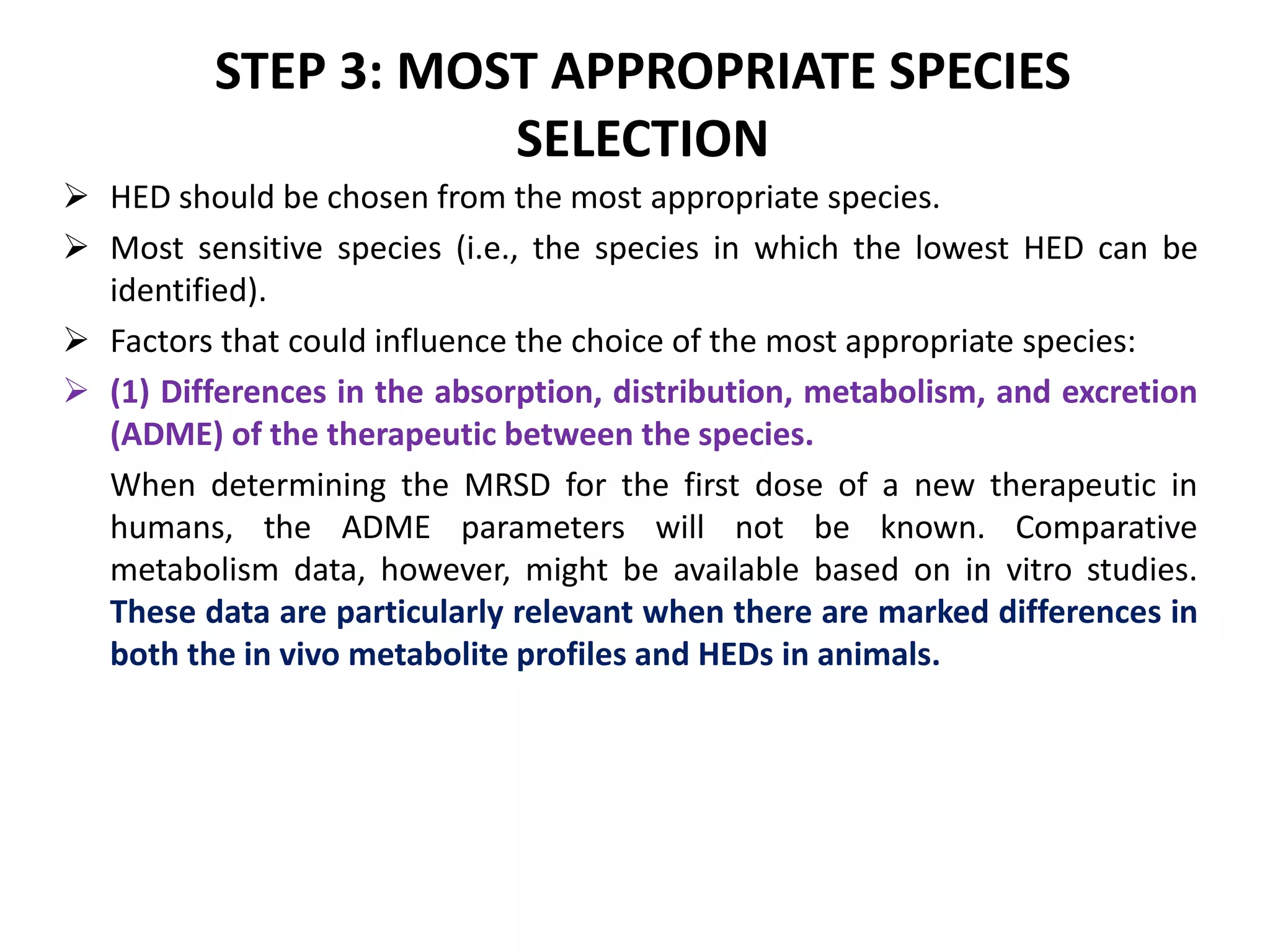 First in Human dose | PPTX