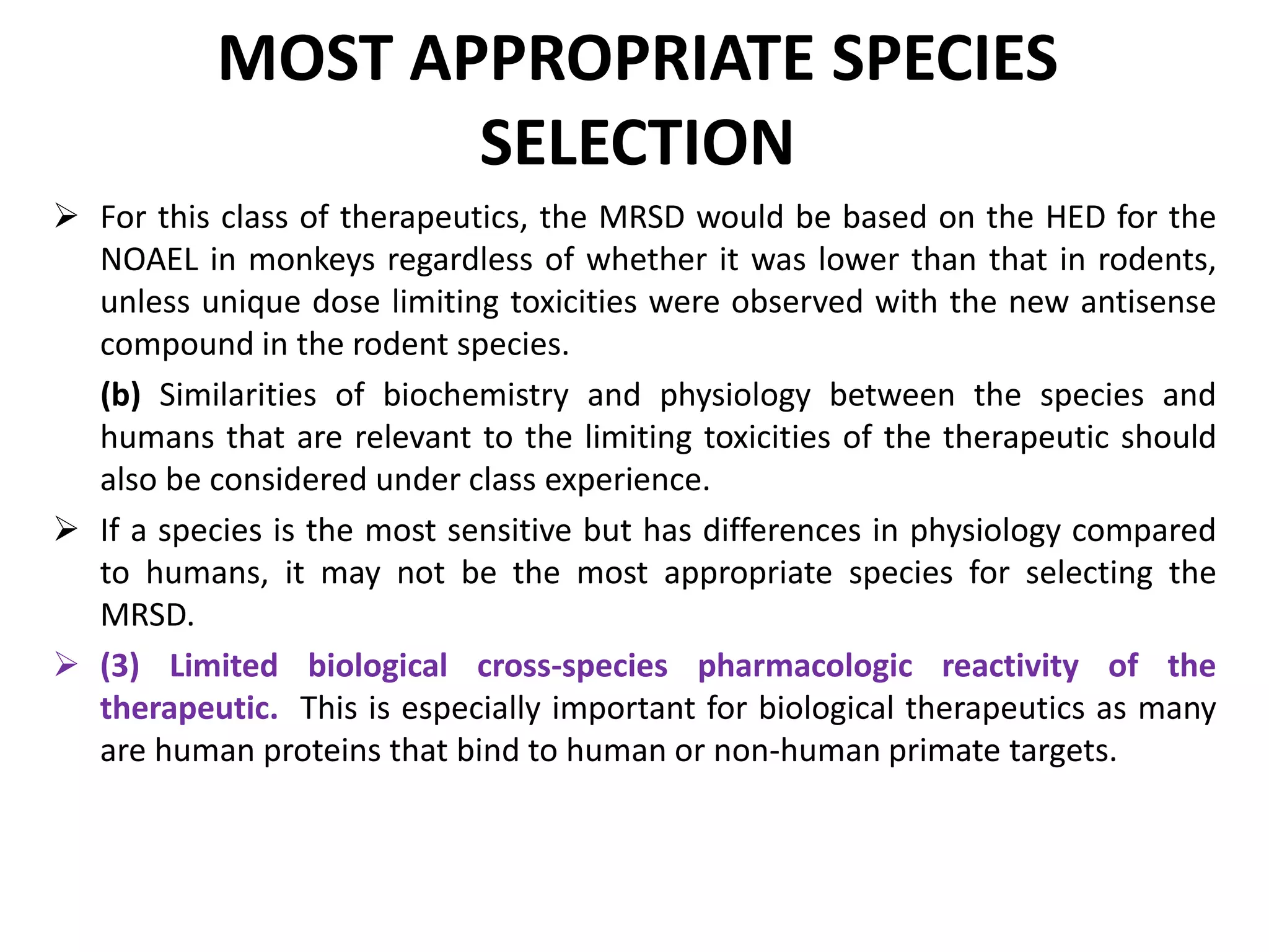 First in Human dose | PPTX