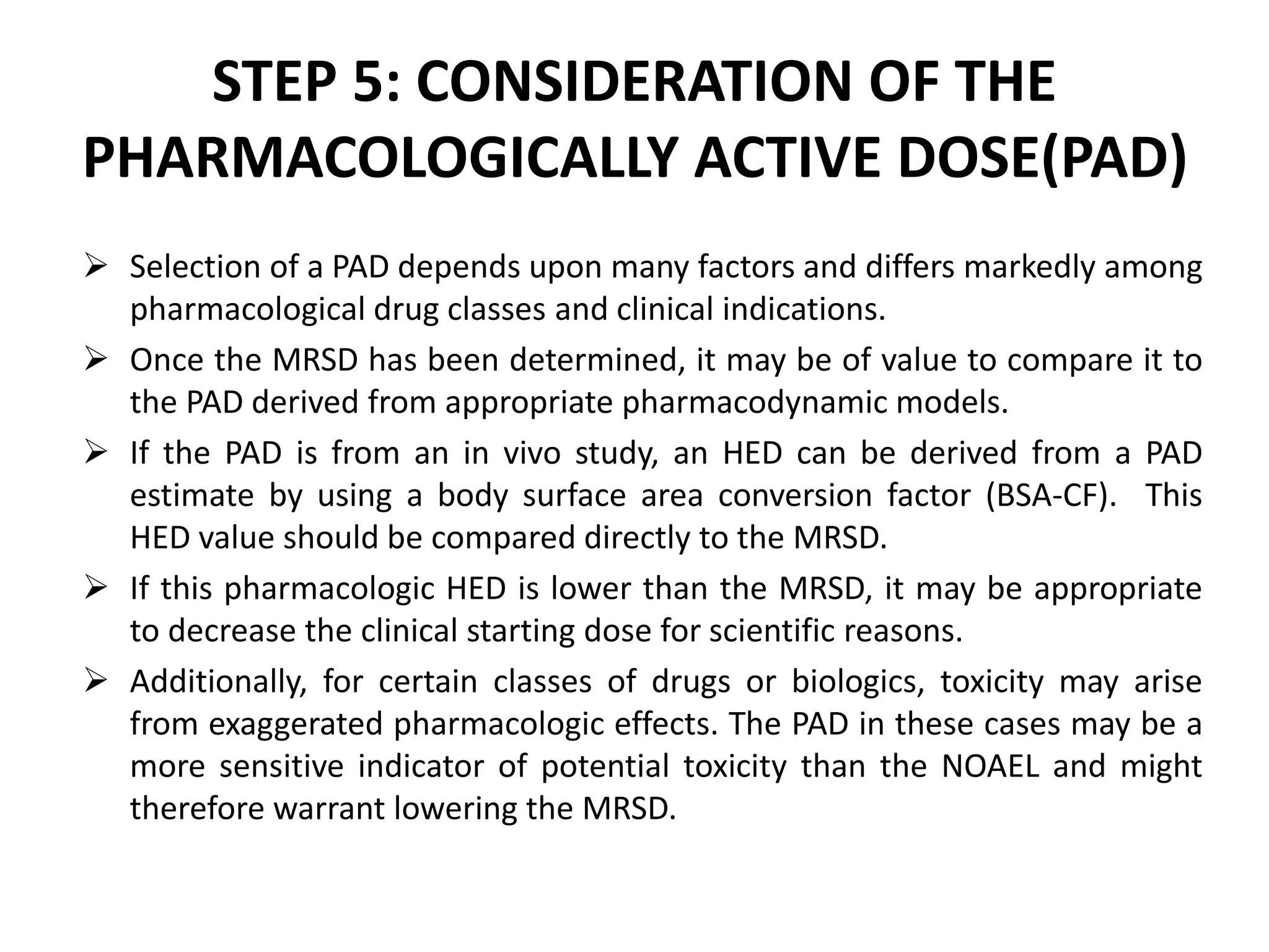 First in Human dose | PPTX