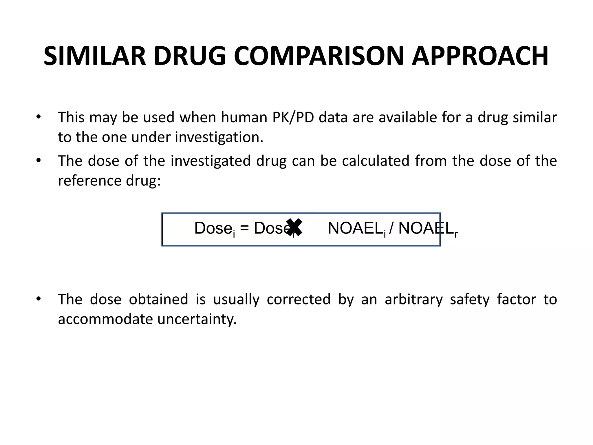 First in Human dose | PPTX