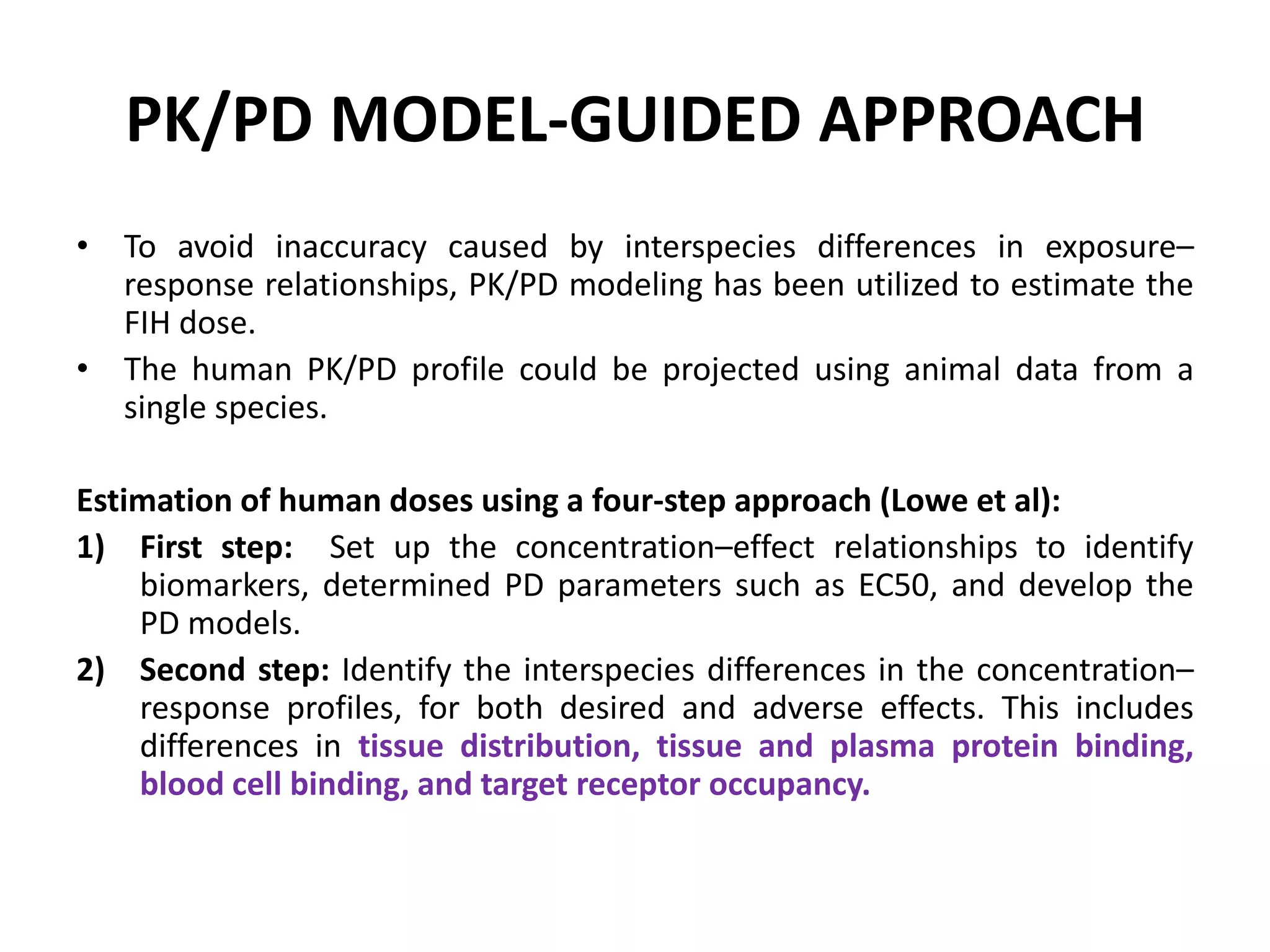First in Human dose | PPTX