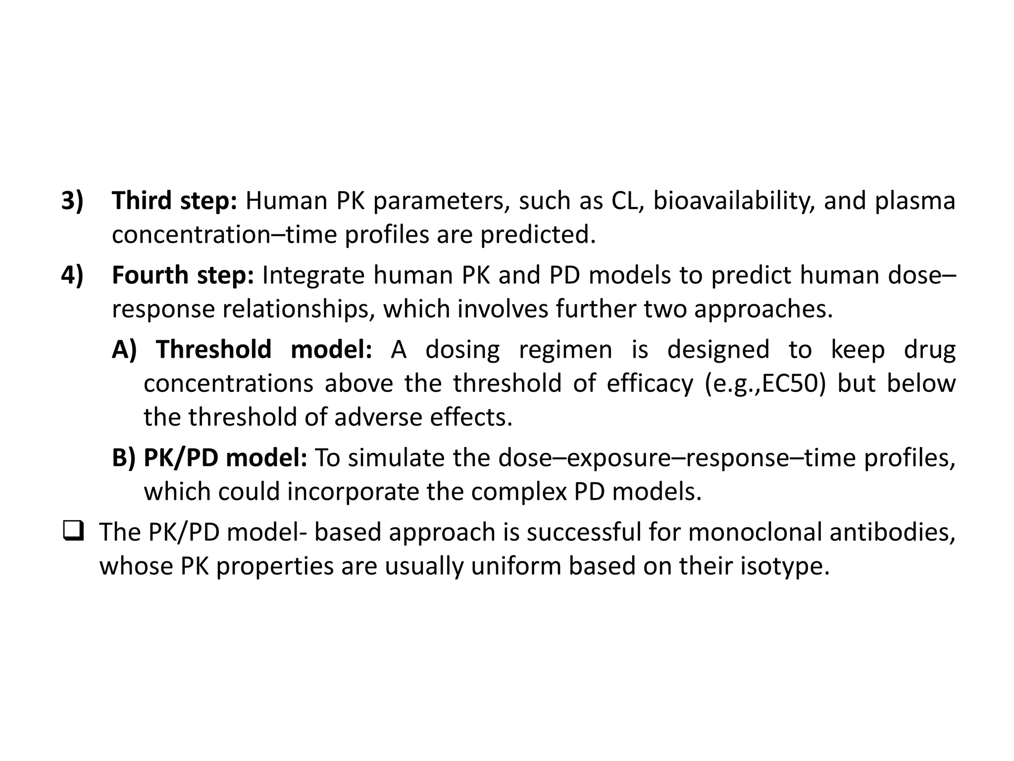 First in Human dose | PPTX