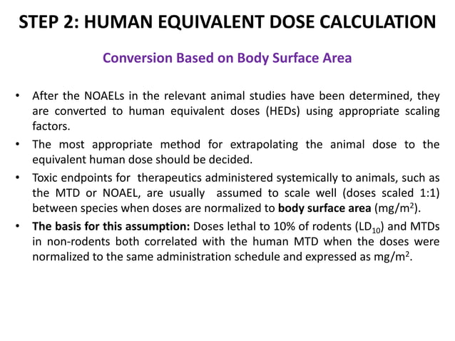 First in Human dose | PPTX | Chemistry | Science