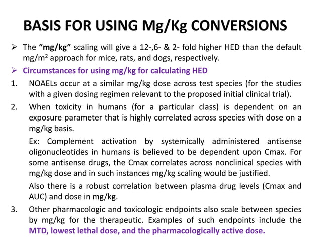 First in Human dose | PPTX | Chemistry | Science