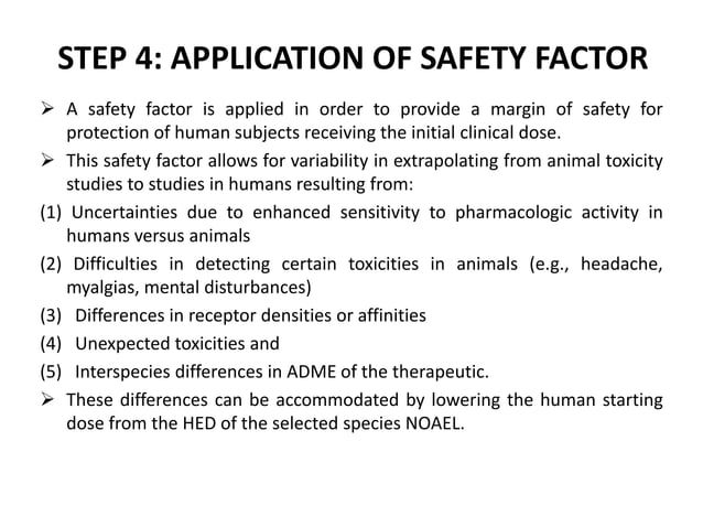 First in Human dose | PPTX | Chemistry | Science
